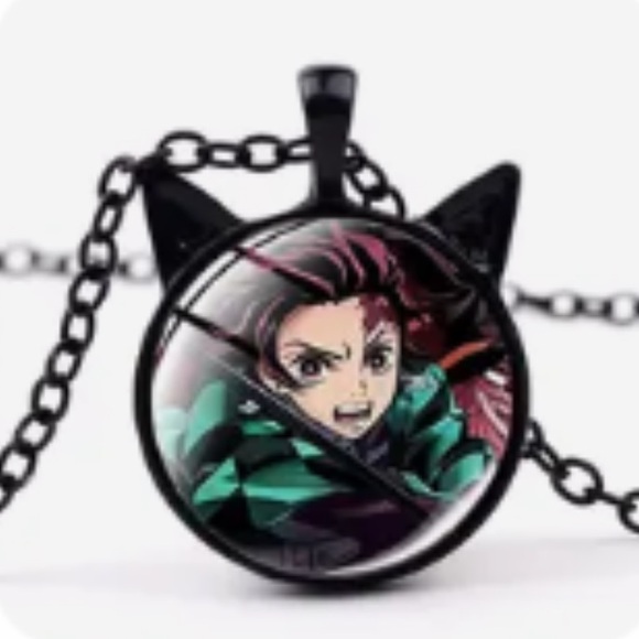 Jewelry | Tanjiro Demon Slayer Necklace | Poshmark